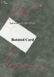 Straightening a bent line: Measuring complex distances on a map